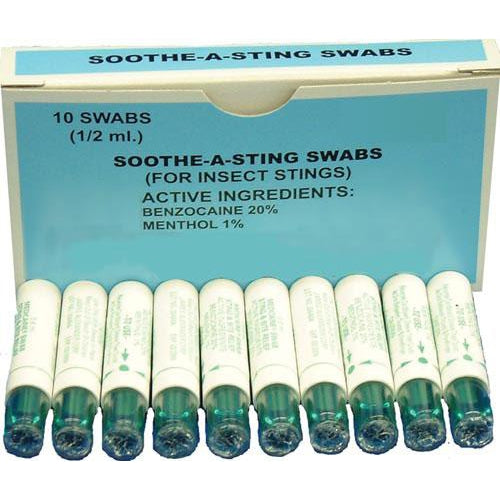 Custom Kits 431 Soothe-A-Sting Swabs